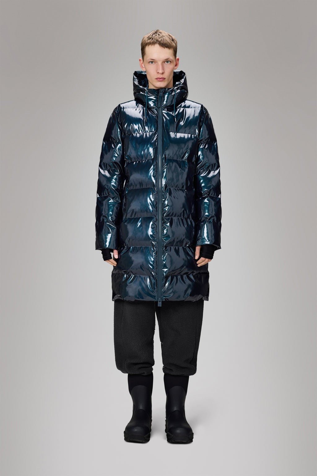 RAINS ALTA Longer Puffer Jacket W3T4
